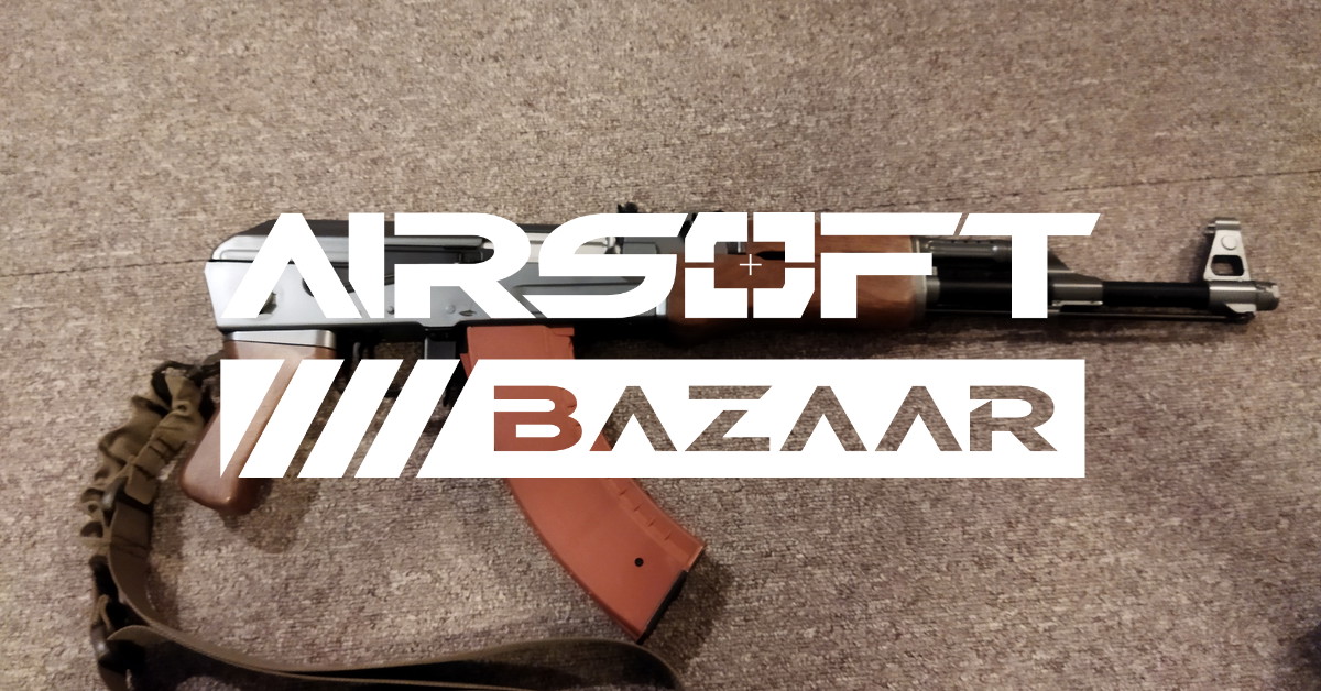 TE KOOP: Cyma CM 0.28s AK 47 met magazijnen en sling - Airsoft Bazaar