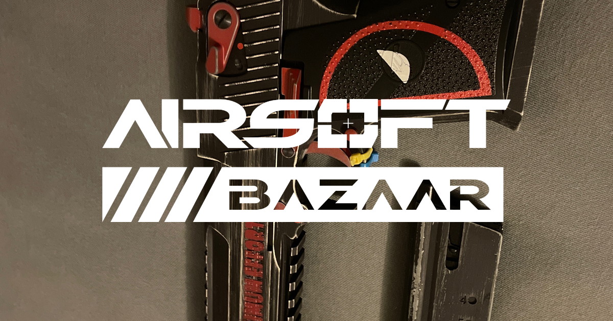 Cybergun dessert eagle Deadpool editie full metal GBB - Airsoft Bazaar