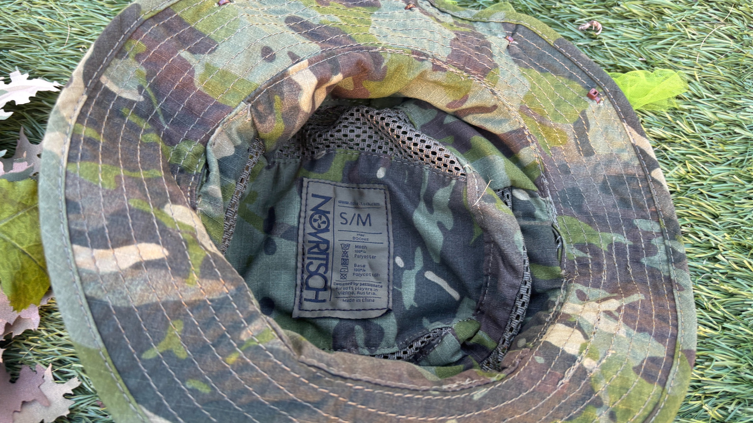 Novritsch Ghille Shoulderpiece en boonie - Airsoft Bazaar