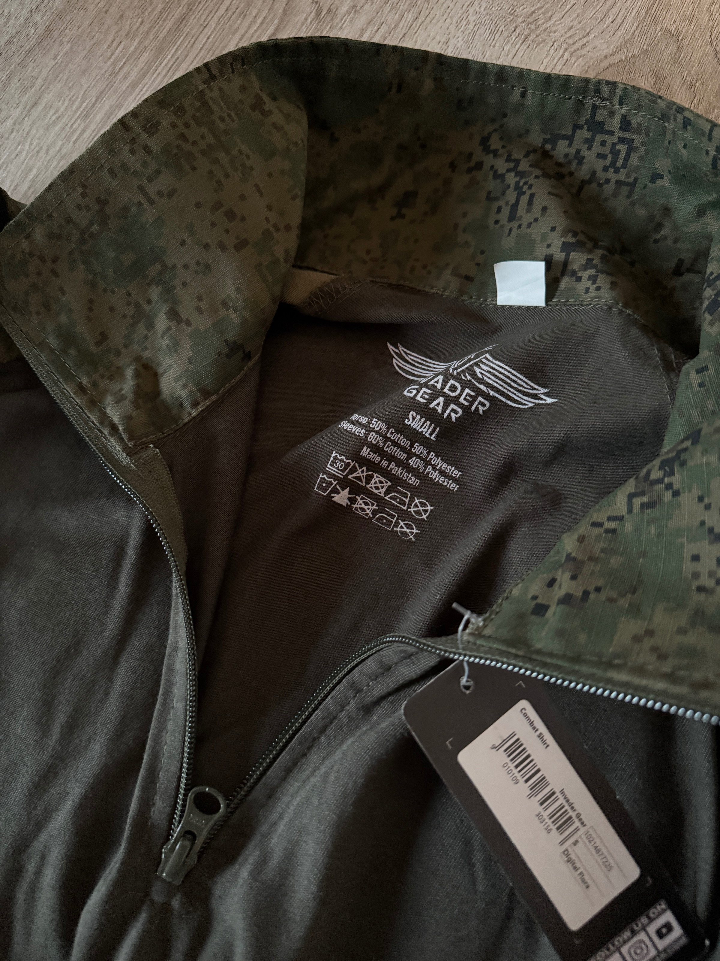 NIEUW: Invader Gear EMR Digital Flora (Combat Shirt, Revenger TDU Shirt ...