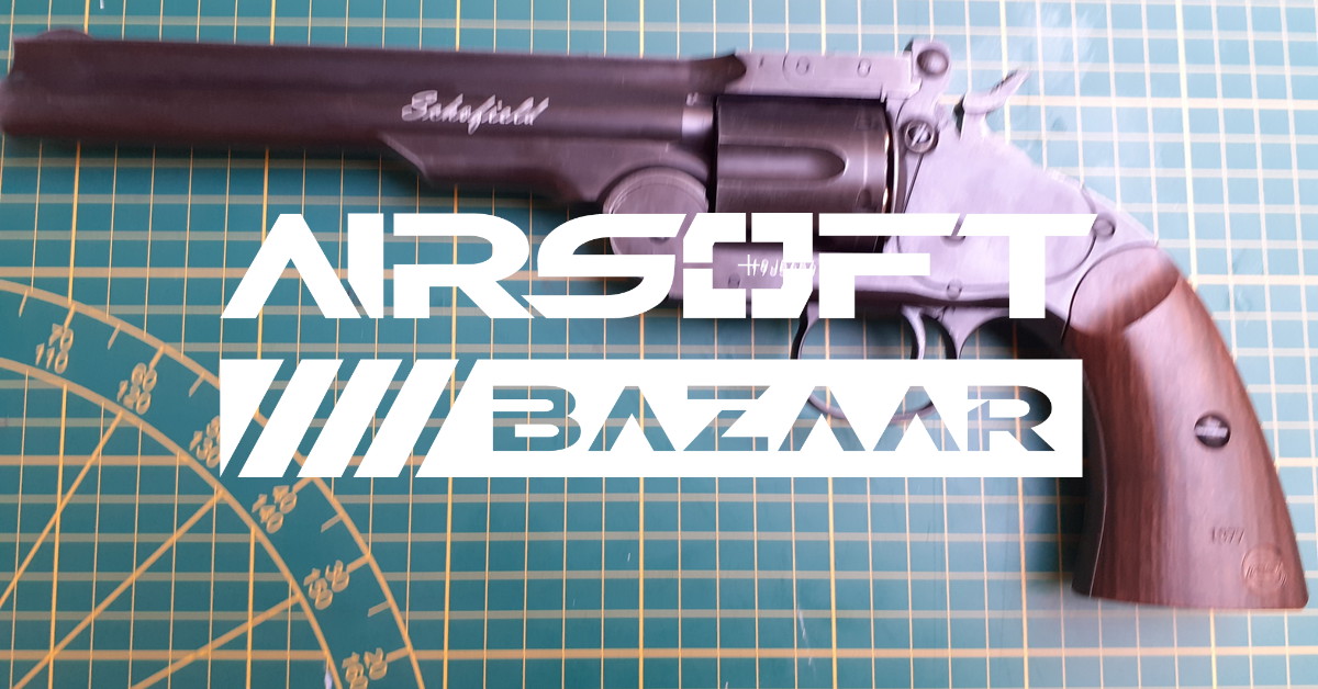 Schofield 6" classic revolver - Airsoft Bazaar
