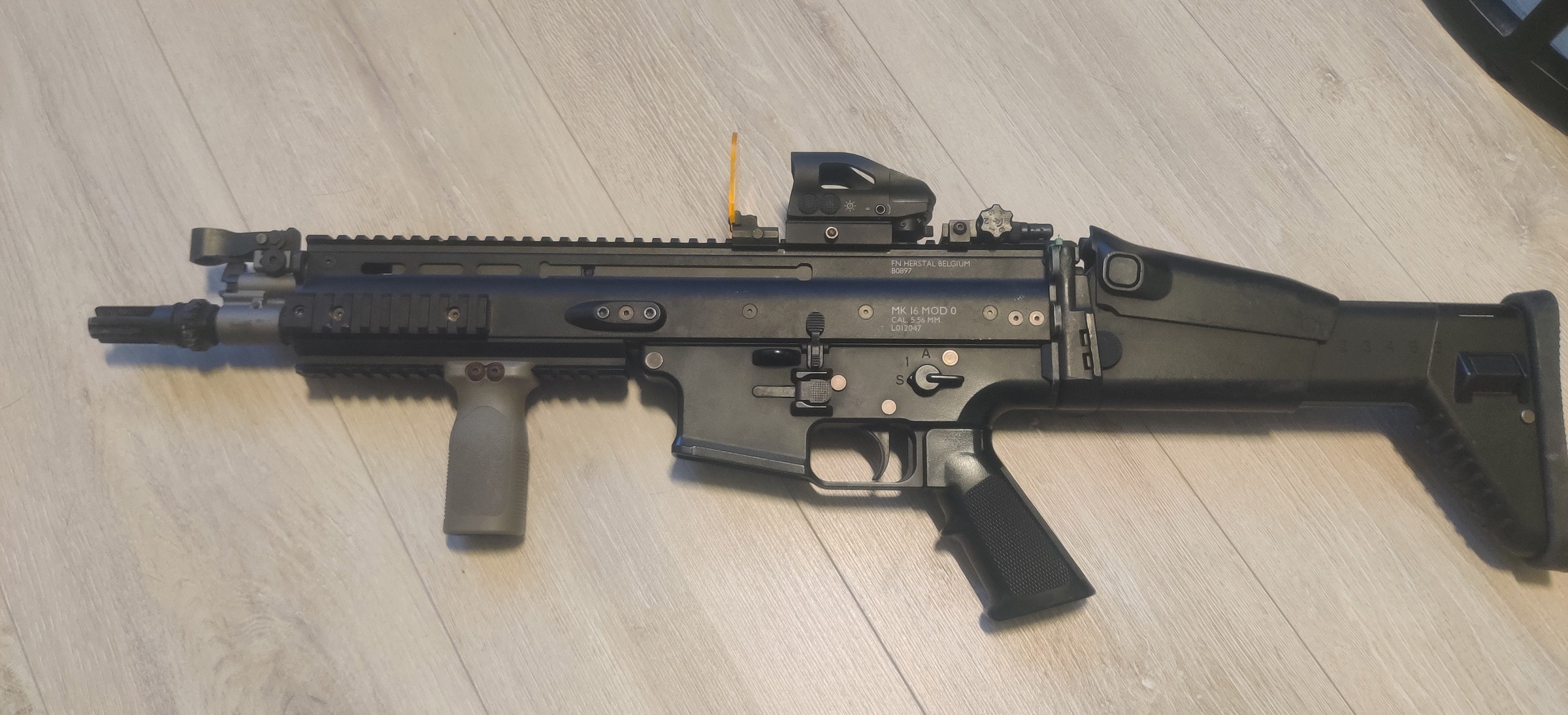 UPGRADED Tokyo Marui Scar-L CQC NGRS - GATE TITAN - Electric Blowback ...