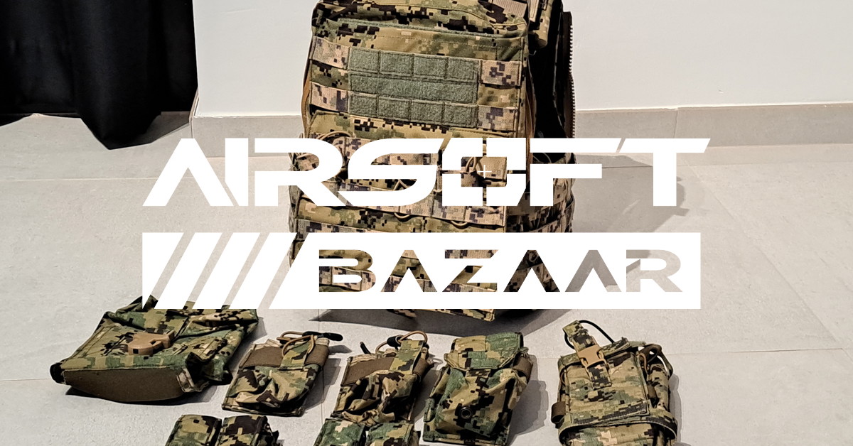 AOR2 Semapo Gear NCPC + Eagle Industries pouches - Airsoft Bazaar