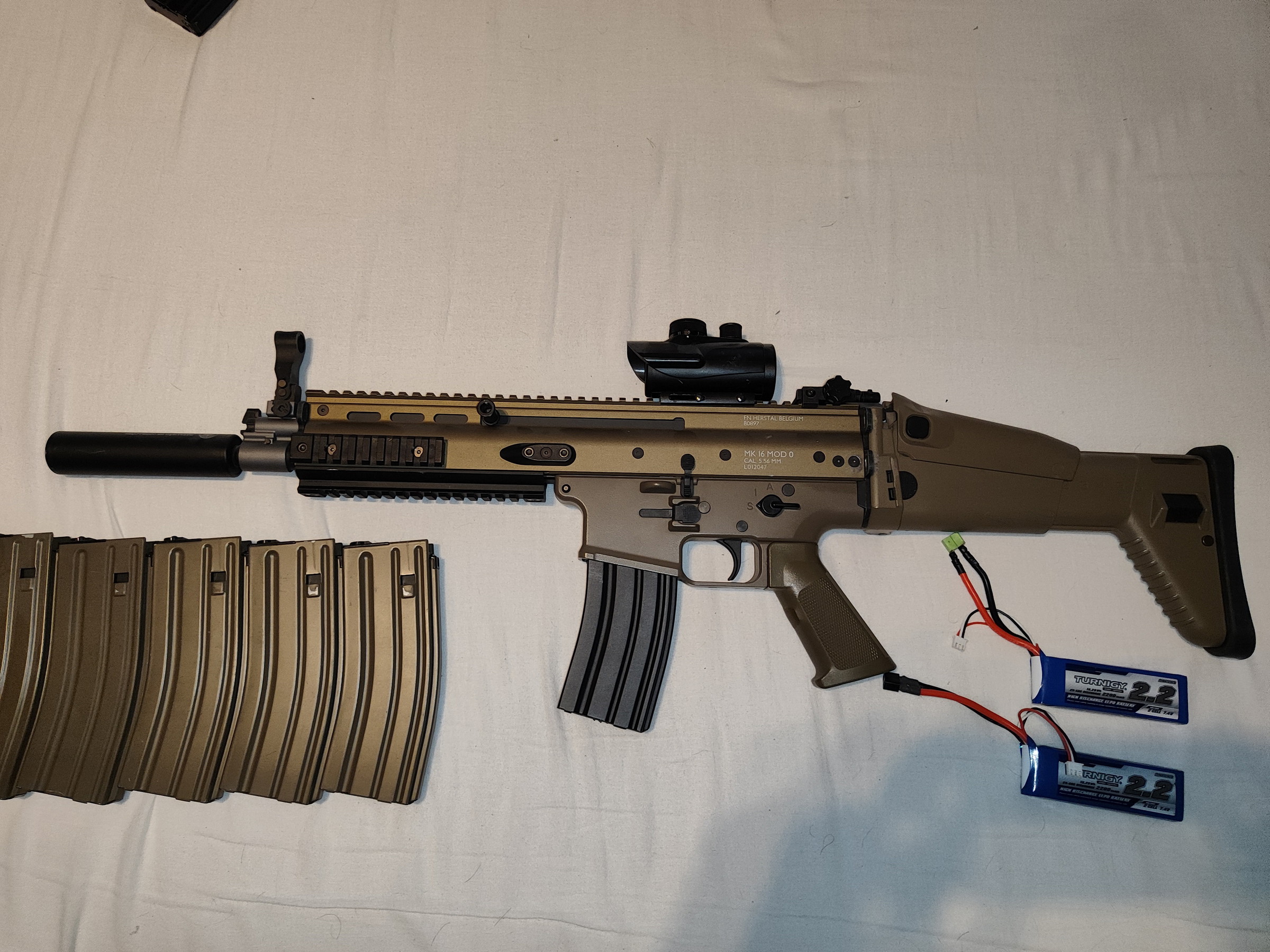 Tokyo marui scar L next gen electric blowback - Airsoft Bazaar