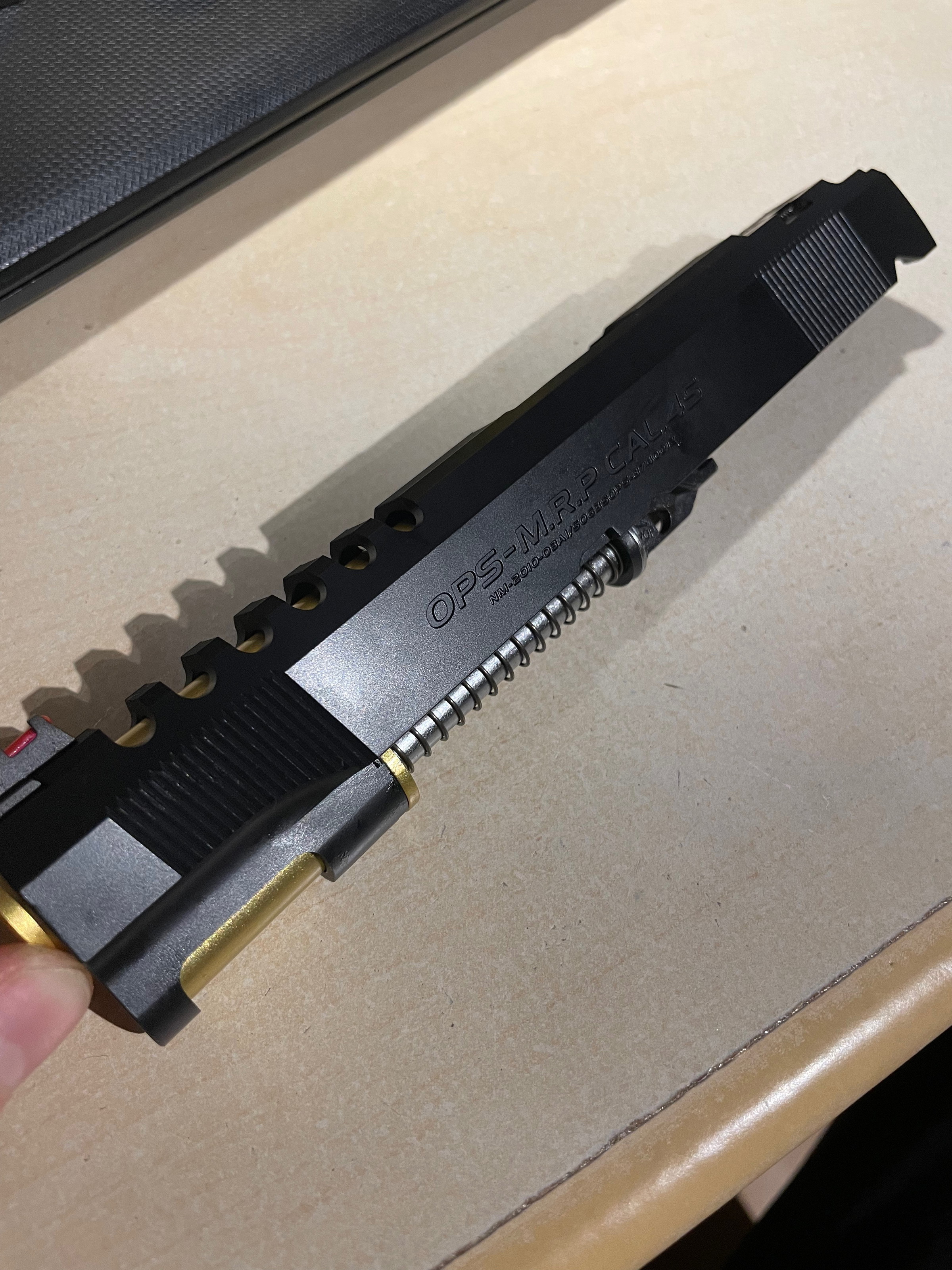 Tokyo marui hi capa gold match slide met internals !NIEUW! - Airsoft Bazaar