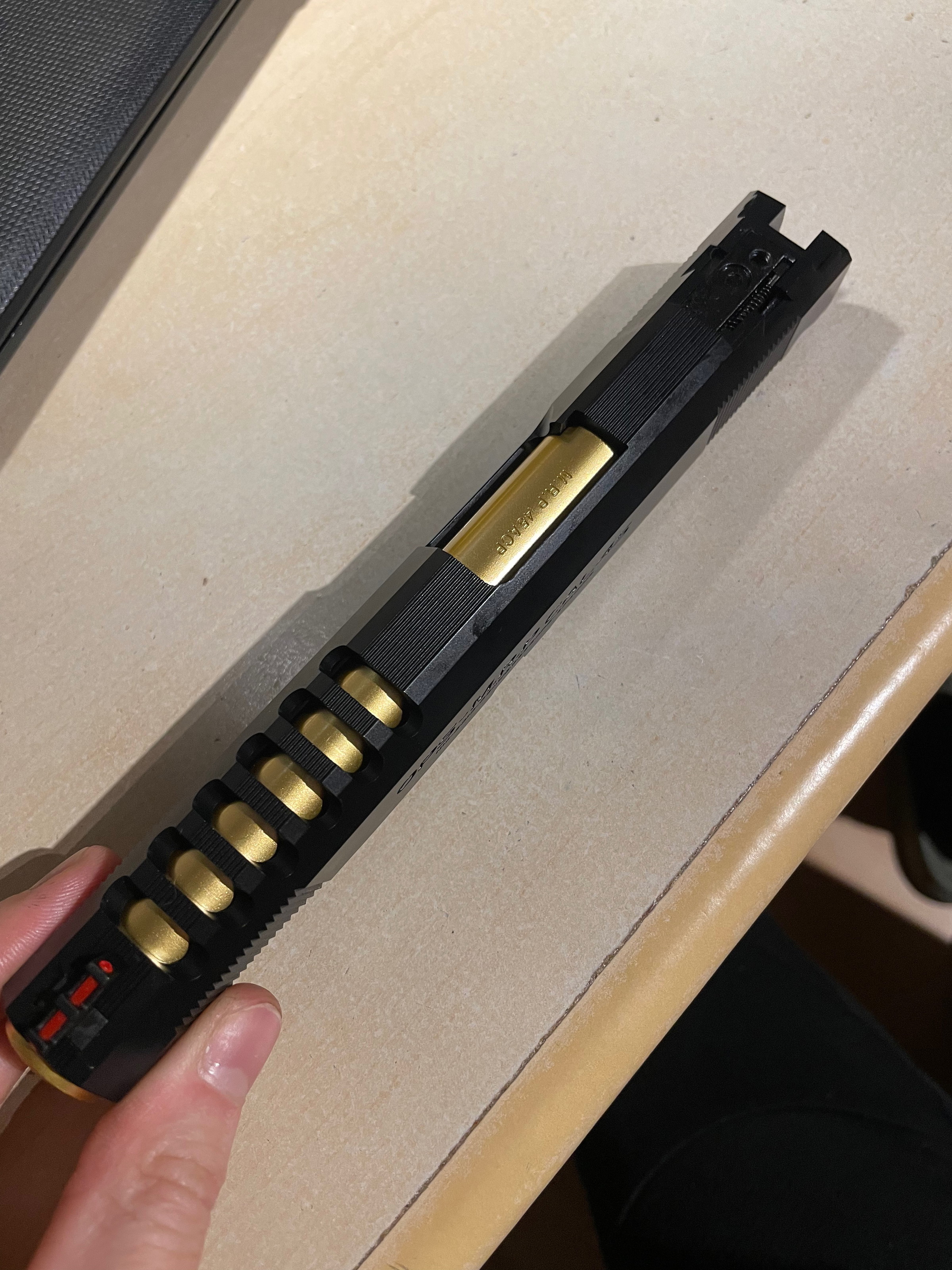 Tokyo marui hi capa gold match slide met internals !NIEUW! - Airsoft Bazaar