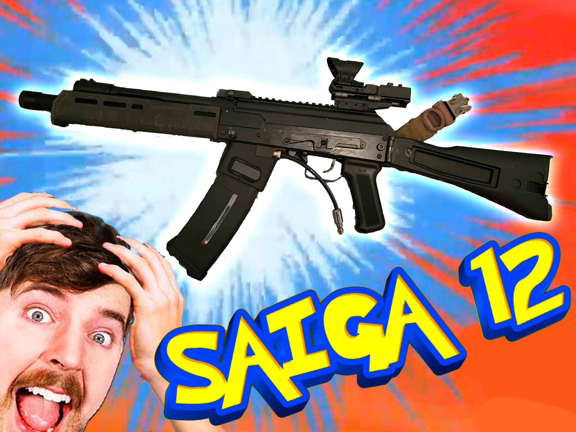 SAIGA 12K HPA full automatic - Airsoft Bazaar
