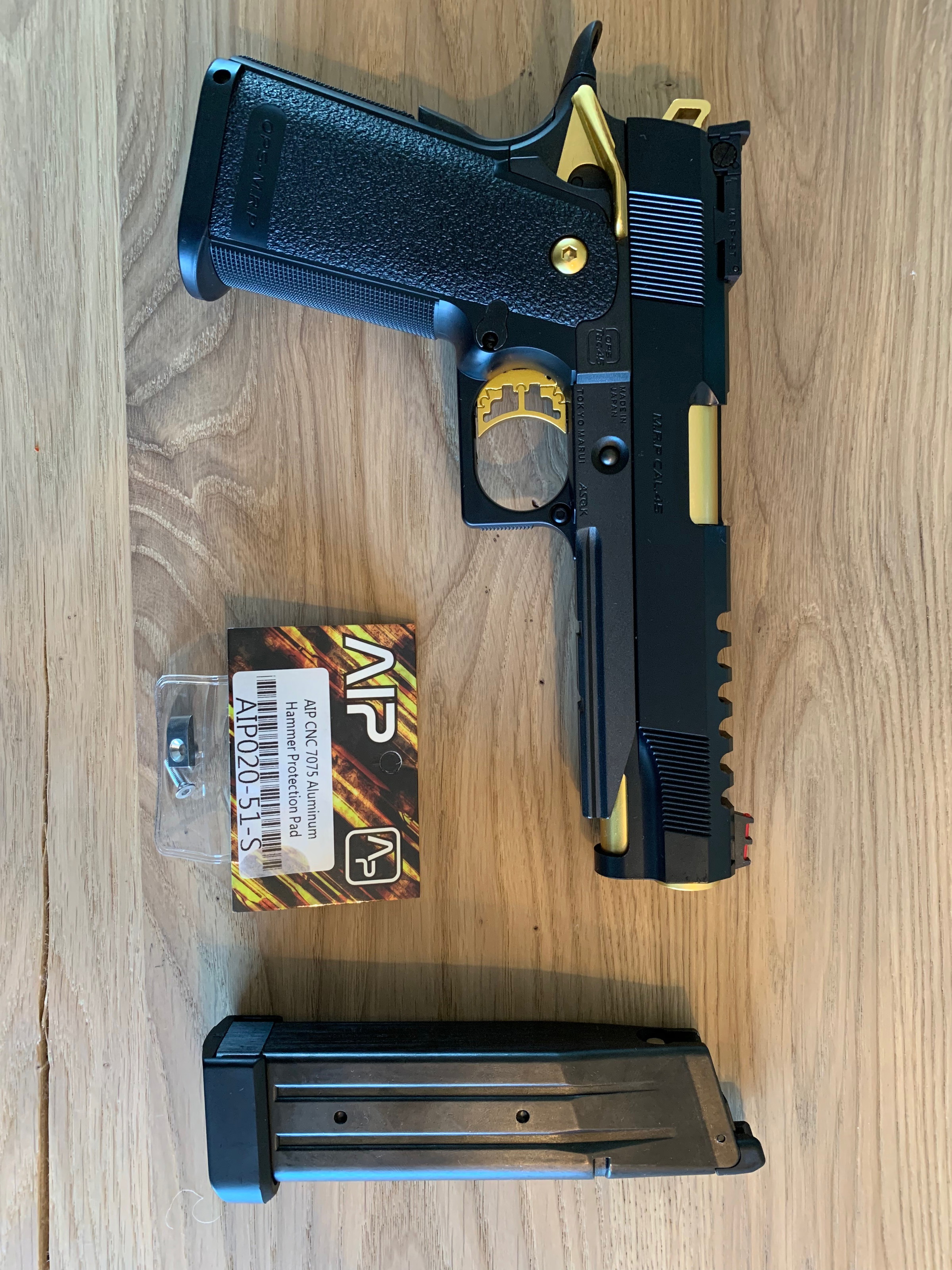 TM Hi-Capa 5.1 Gold Match incl. Accessoires Ongebruikt - Airsoft Bazaar