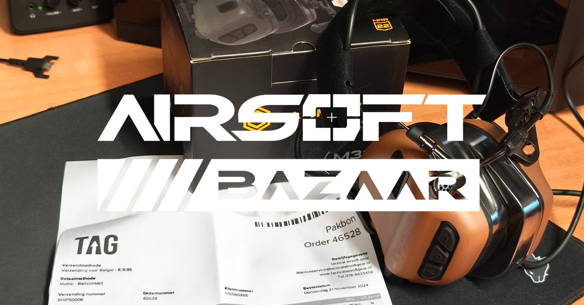 Earmor m32 PLUS headset - Airsoft Bazaar
