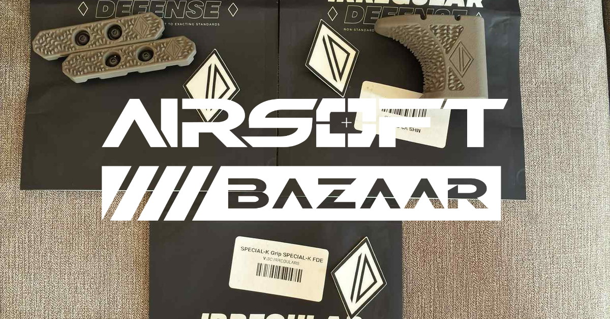 Irregular defense grip m lok AR15 FDE pack - Airsoft Bazaar