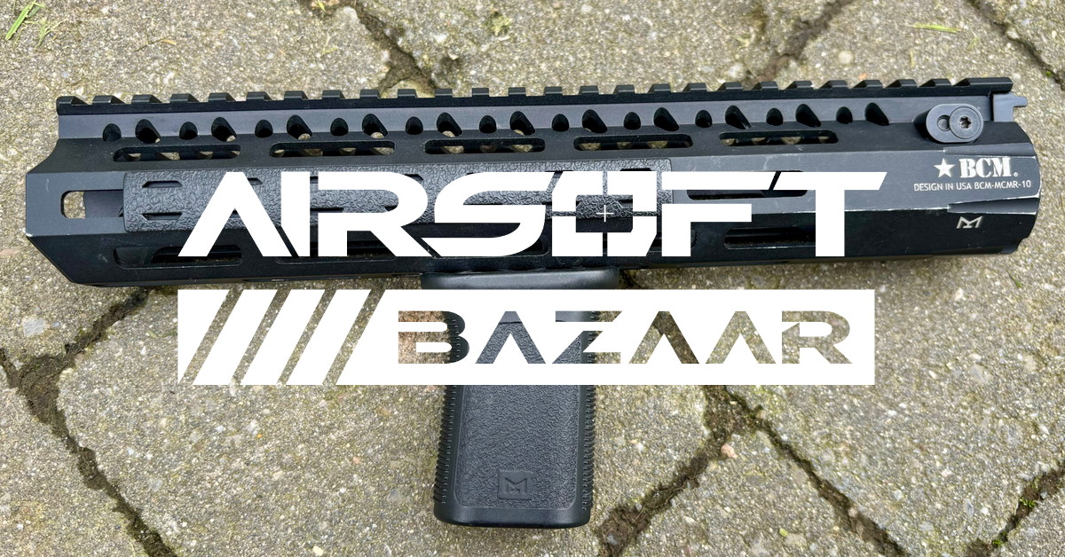 BCM mcmr 10" handguard + BCM grip - Airsoft Bazaar