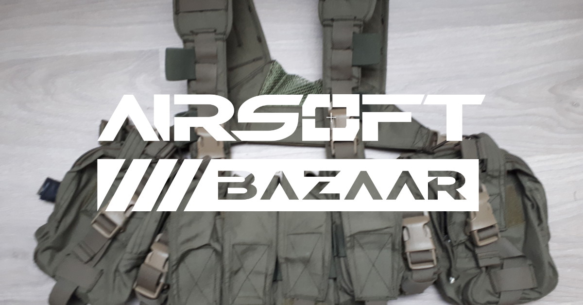 OPS : enhanced combat chest rig OD - Airsoft Bazaar