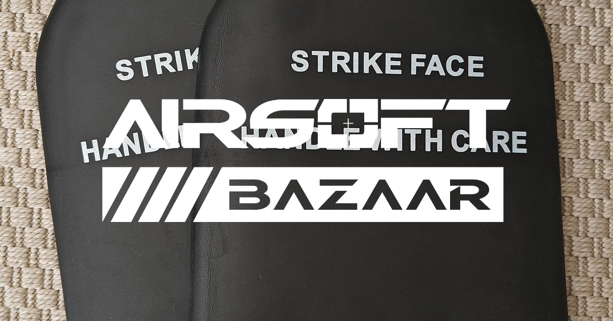 2 fausses plaques SAPI - Airsoft Bazaar