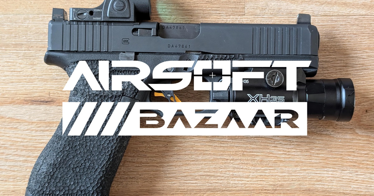 GHK Glock 17 Gen 5 MOS with complete BFA Steel Parts and Upgrades (with ...