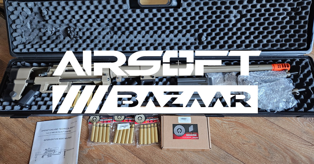 Socom Gear CheyTac M200 GBB shell ejecting sniper 6mm - Airsoft Bazaar