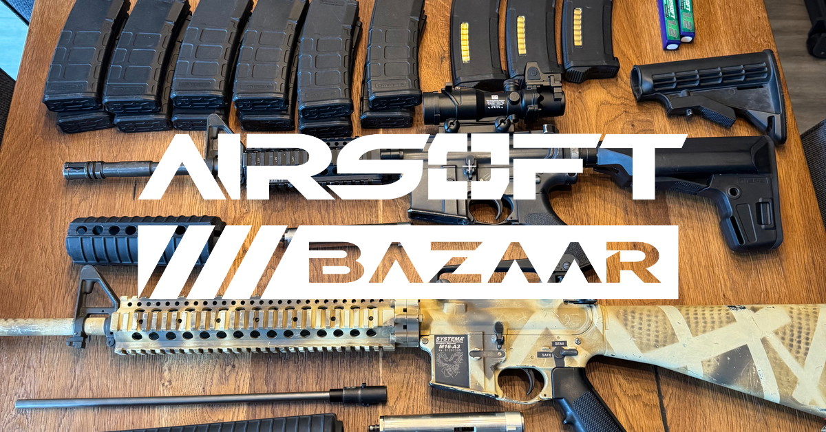 Systema M4A1 PTW + 24 mags en veel extras! - Airsoft Bazaar