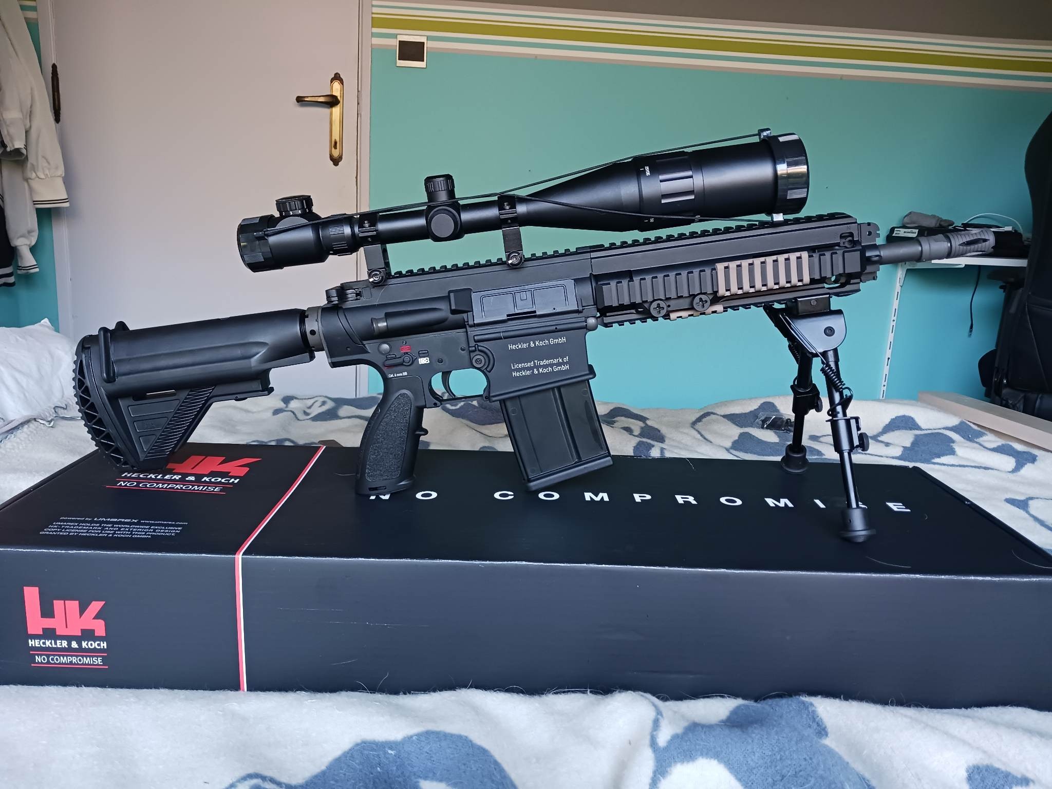 Nieuwe H&K 417 D V2 Umarex VFC GBBR - Airsoft Bazaar