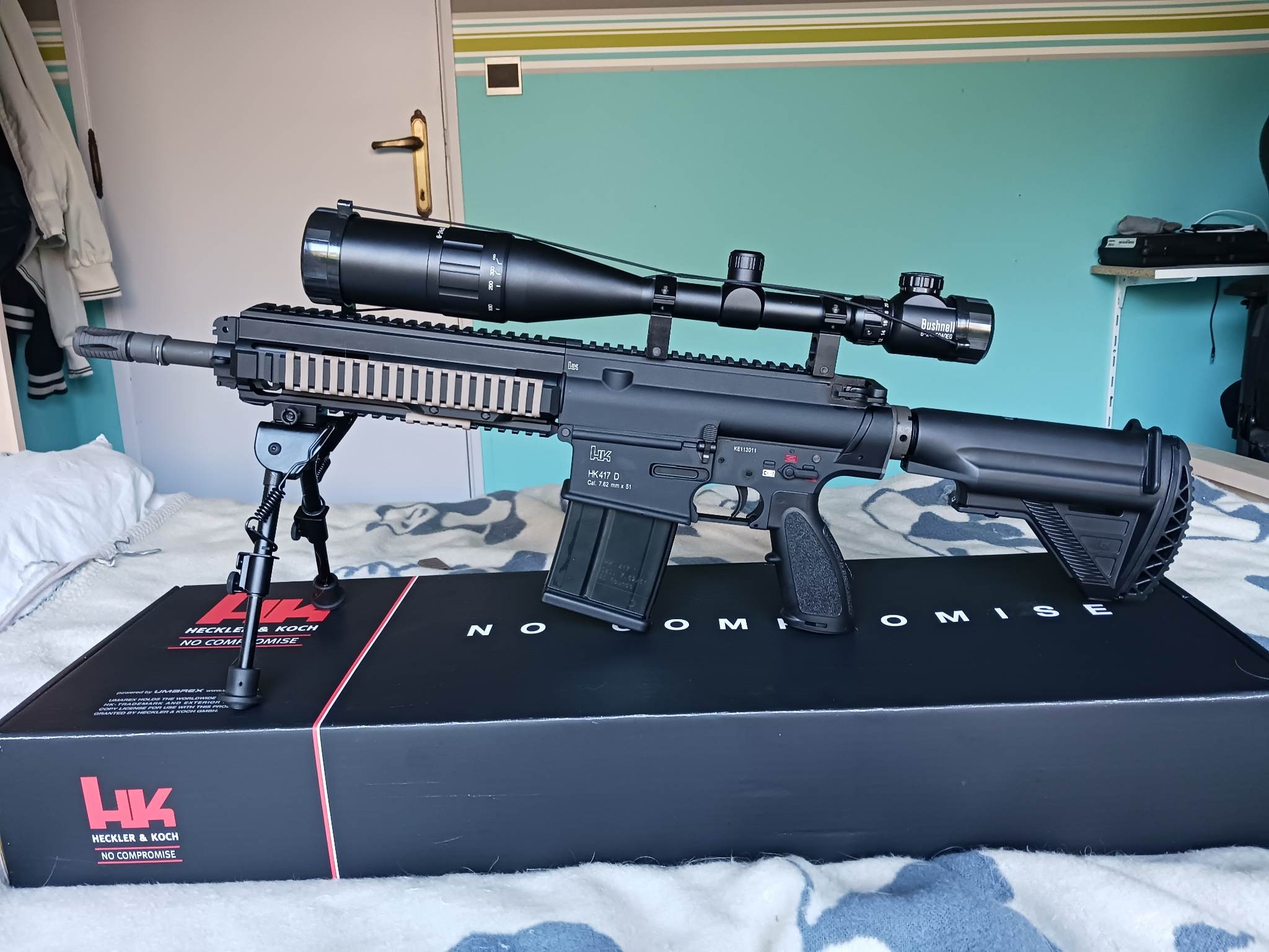 Nieuwe H&K 417 D V2 Umarex VFC GBBR - Airsoft Bazaar