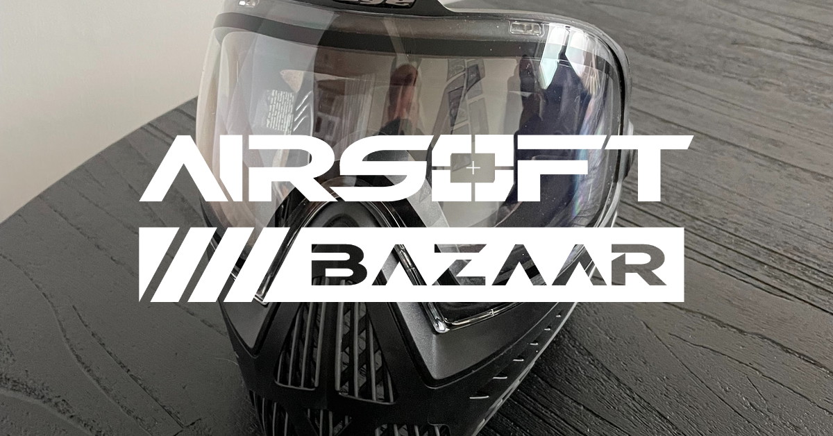 dye mask i5 zwart met extra vizer - Airsoft Bazaar