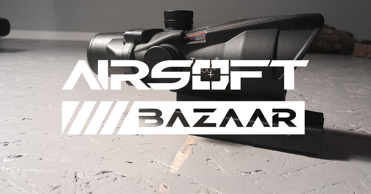 Replica Trijicon Acog met 4x zoom - Airsoft Bazaar