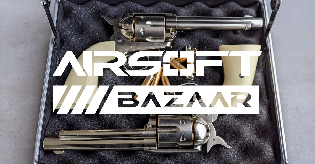 Umarex Colt SAA (X2 incl koffer + extra shells) - Airsoft Bazaar