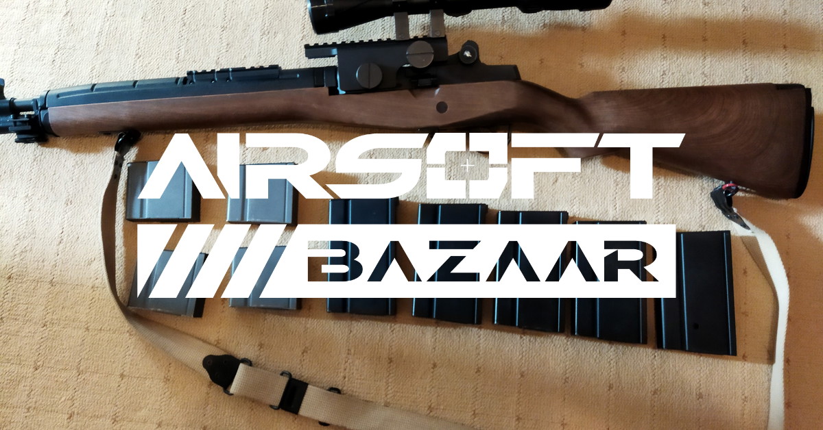 TE KOOP: Cyma M14 SOCOM DMR met scope en magazijnen - Airsoft Bazaar