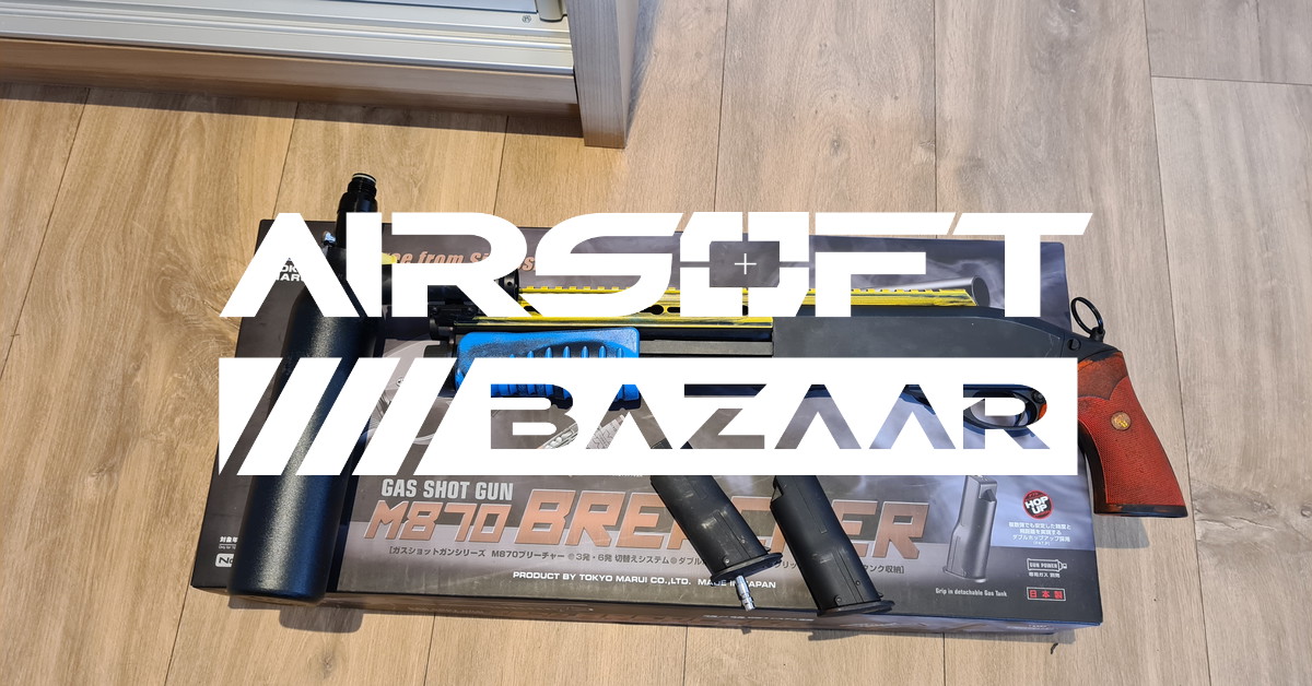 Marui Breacher HPA + gas + Rail + Upgrades - Airsoft Bazaar