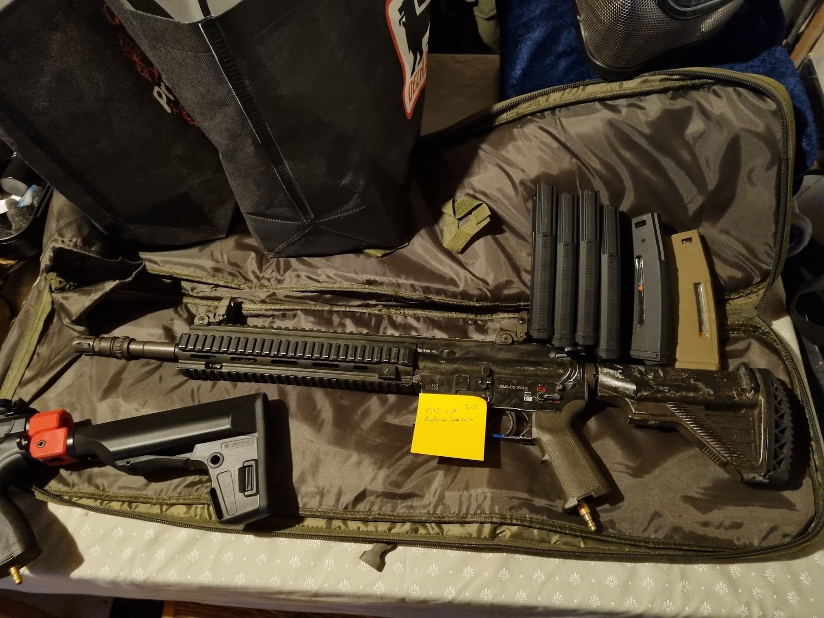 Systema M4 2021 - HK M27 daytona - SSG10 A1 - custom VORSK - G&G 2021 ...