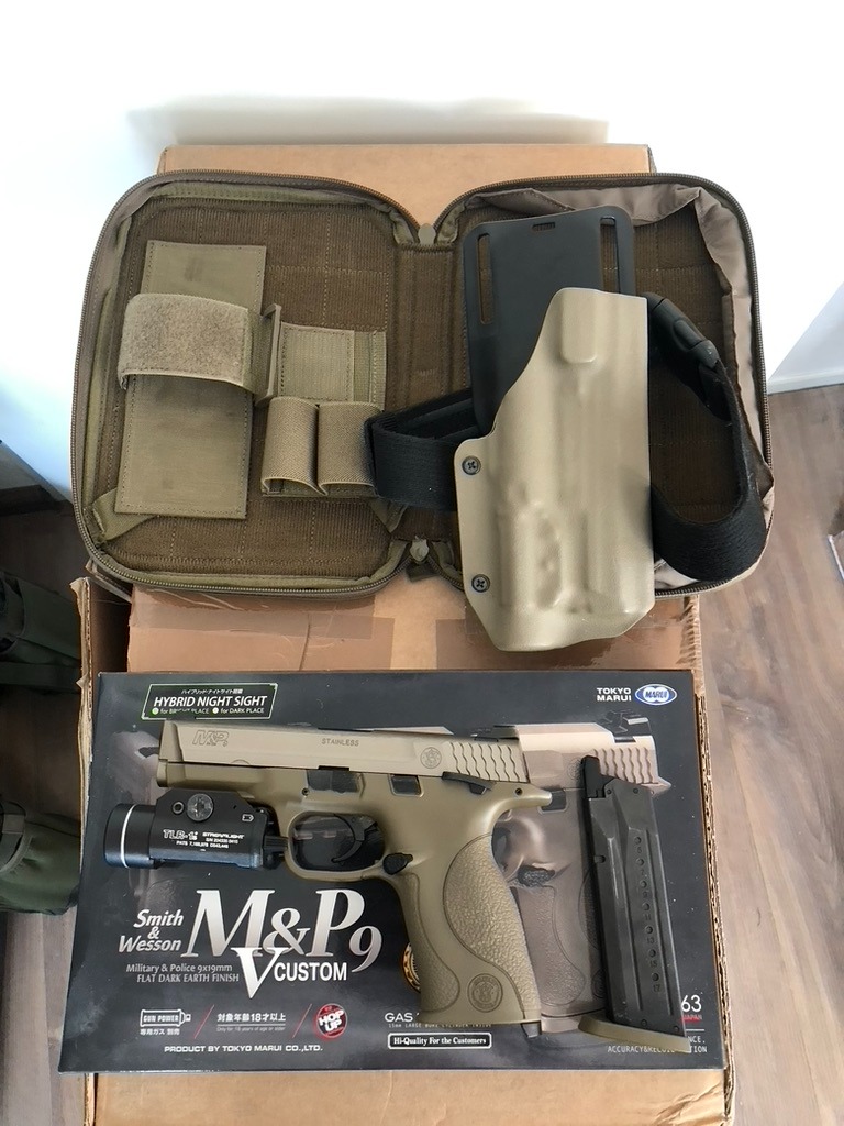 TM M&P9 v Custom + Streamlight TLR 1s + Custom Kydex + Helikon Wallet ...