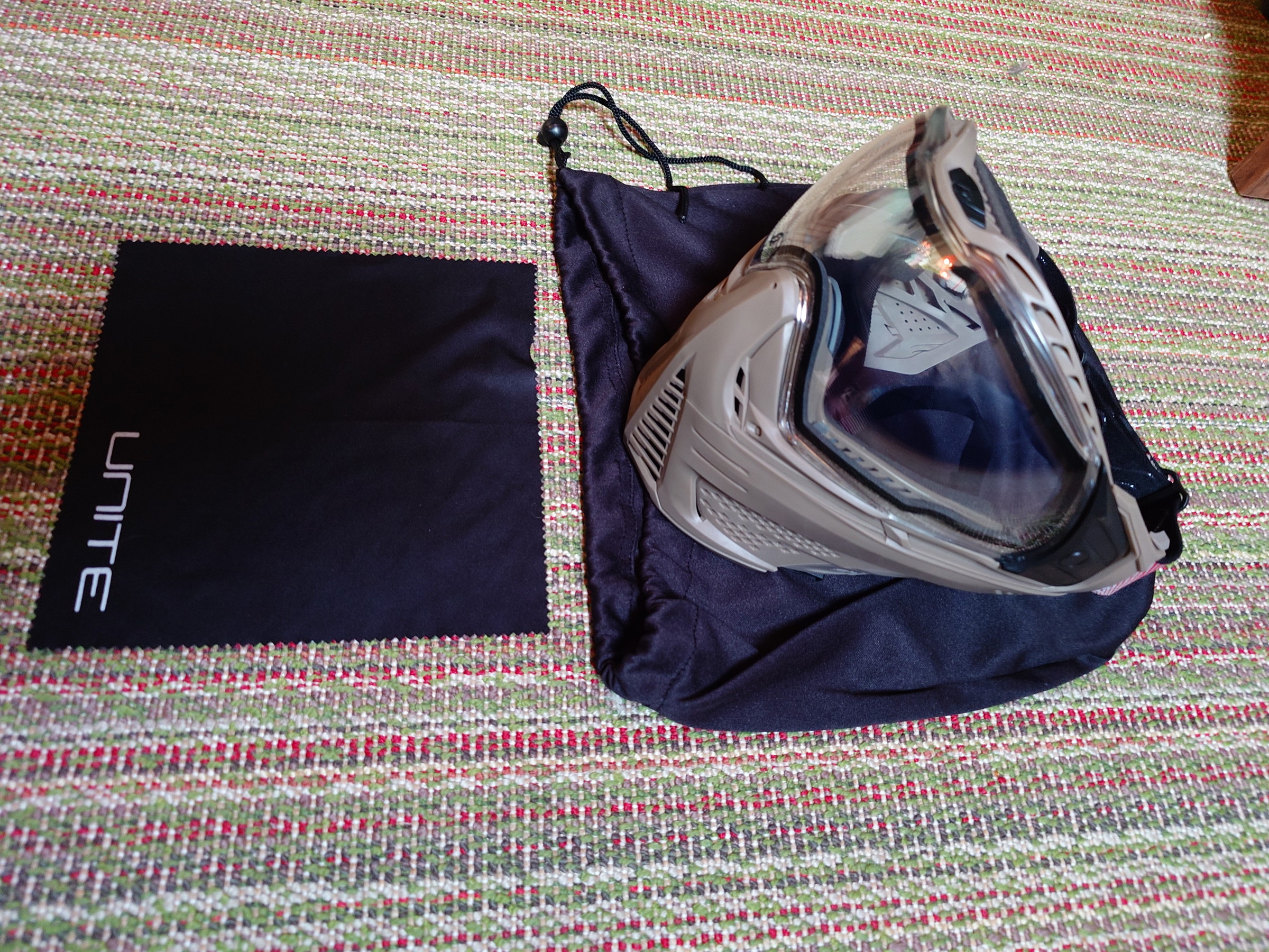 Push unite masker kleur: tan - Airsoft Bazaar