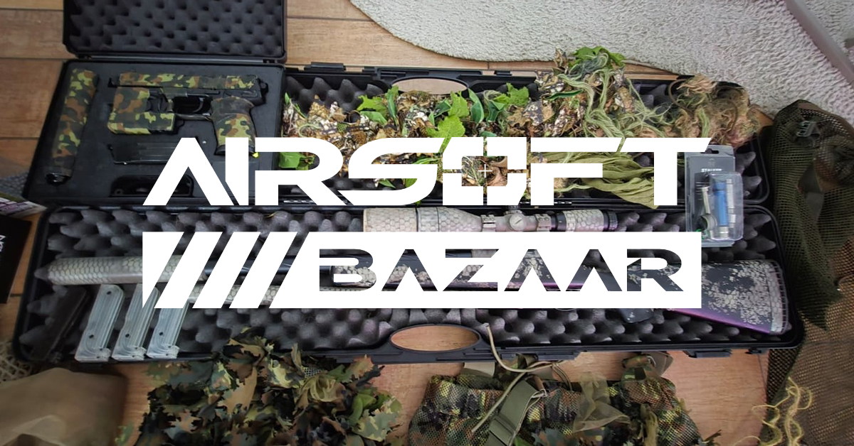 SSG10, TM MK23, Ghillie's. Een volledige uitrusting voor airsoftsnipers ...