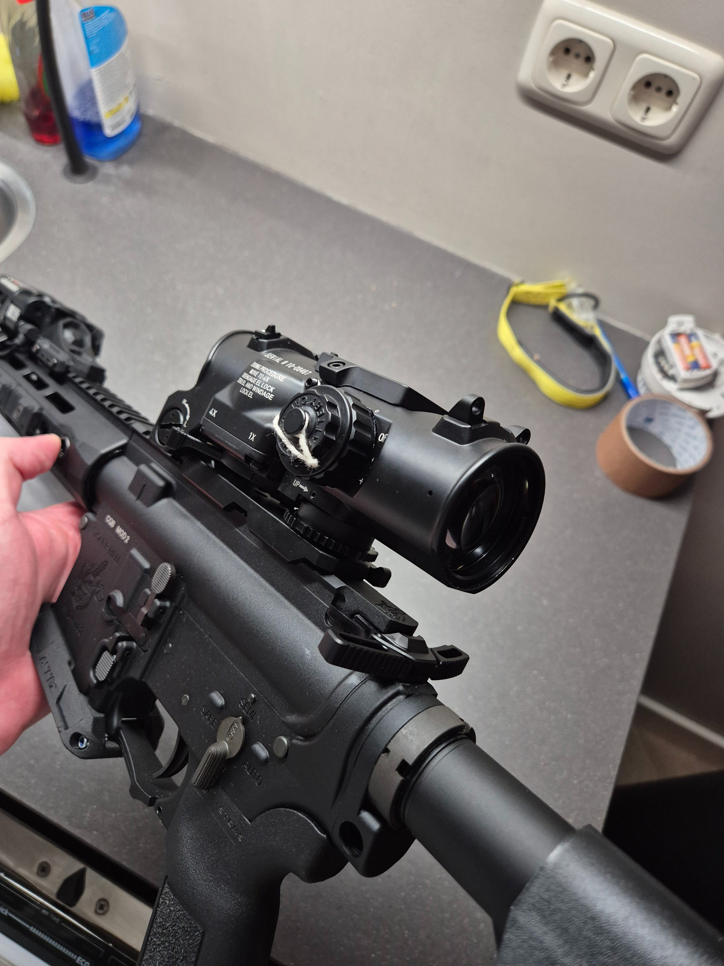 SpecPricision Elcan SpecterDR 1x-4x Optic - Airsoft Bazaar