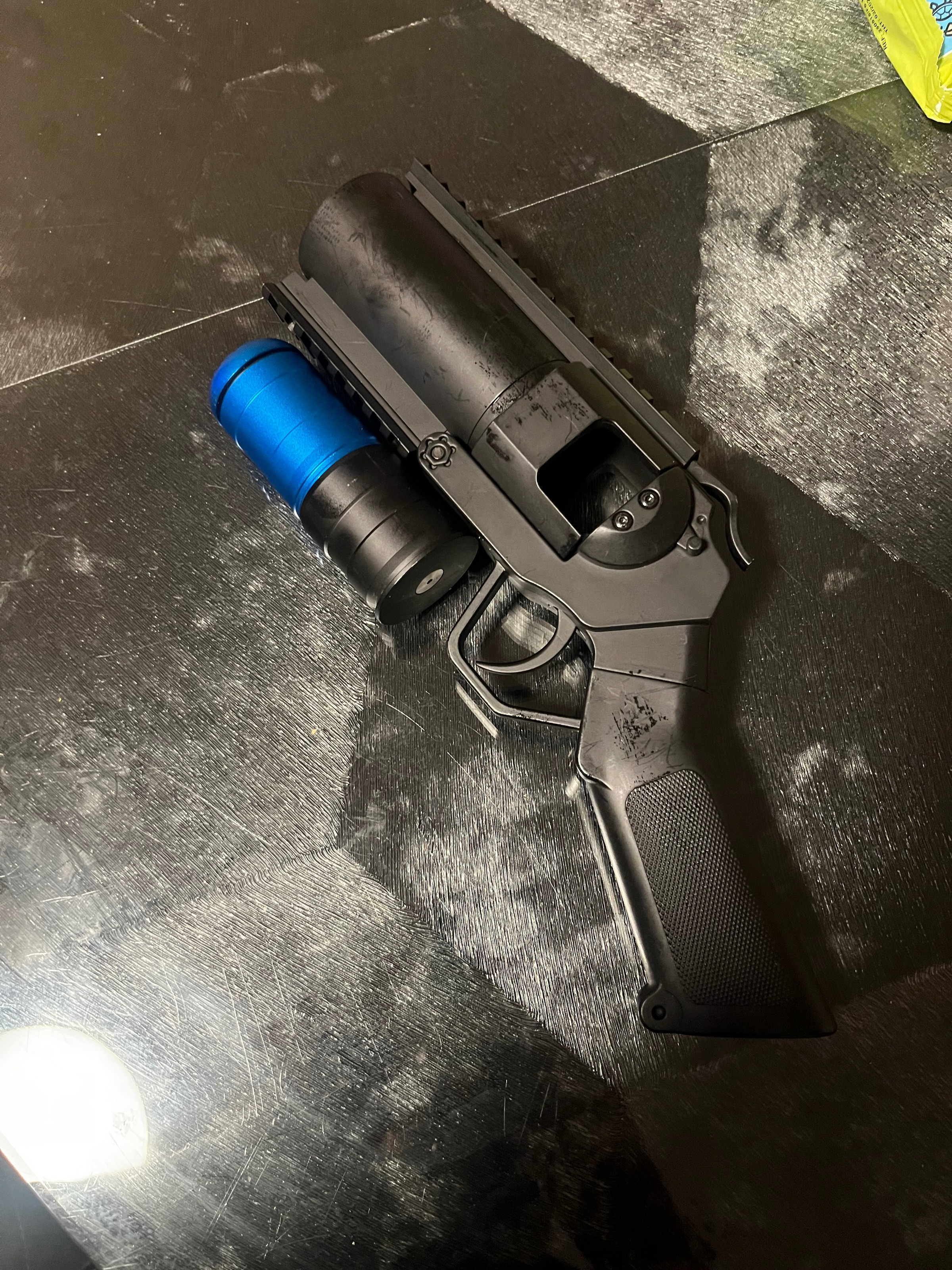 Cyma 40mm Pistol Grenade Launcher M052 met 1x 40mm gas grenade ...