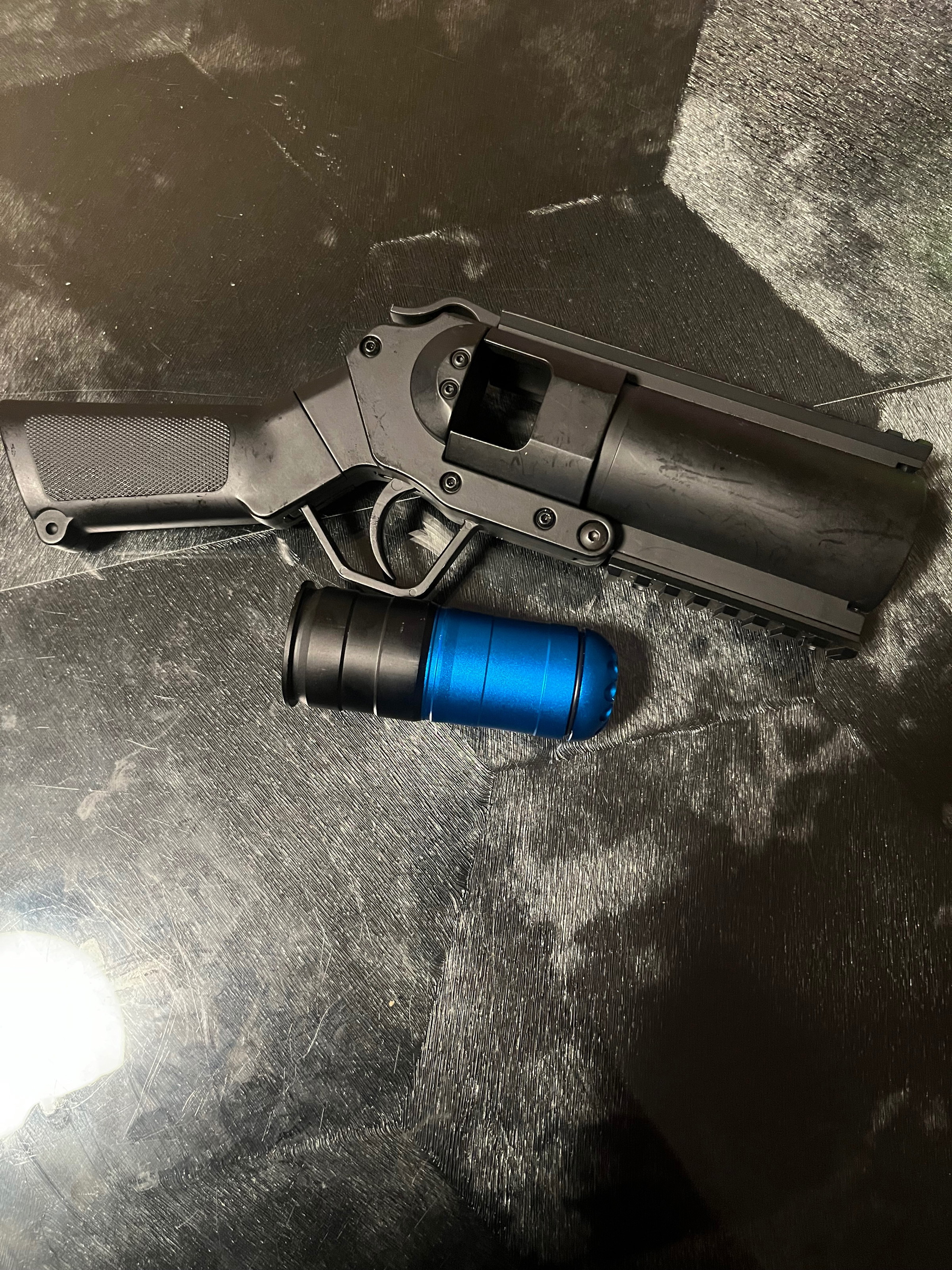 Cyma 40mm Pistol Grenade Launcher M052 met 1x 40mm gas grenade ...