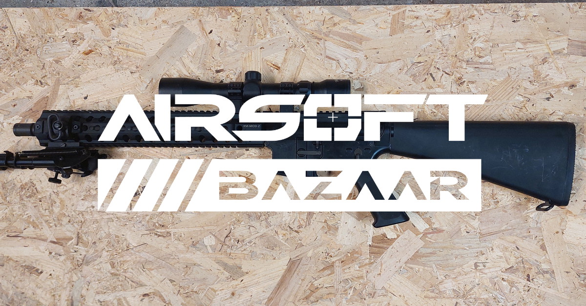 GHK M4 Mod 2 met M16 stock, Captain America Hopup - Airsoft Bazaar