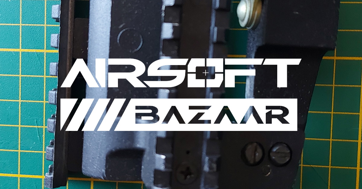 Realsteel SVD & AK RIS rail mount - Airsoft Bazaar