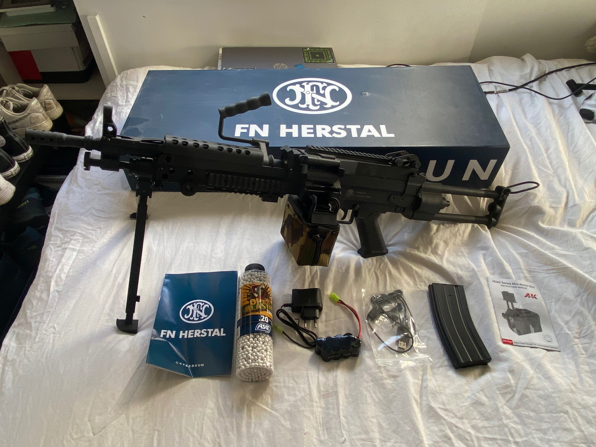 Fn minimi + boxmagazine - Airsoft Bazaar