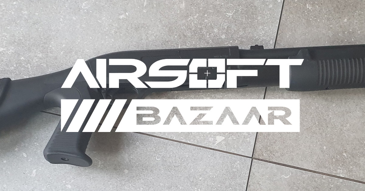 shotgun met m4 adapter - Airsoft Bazaar
