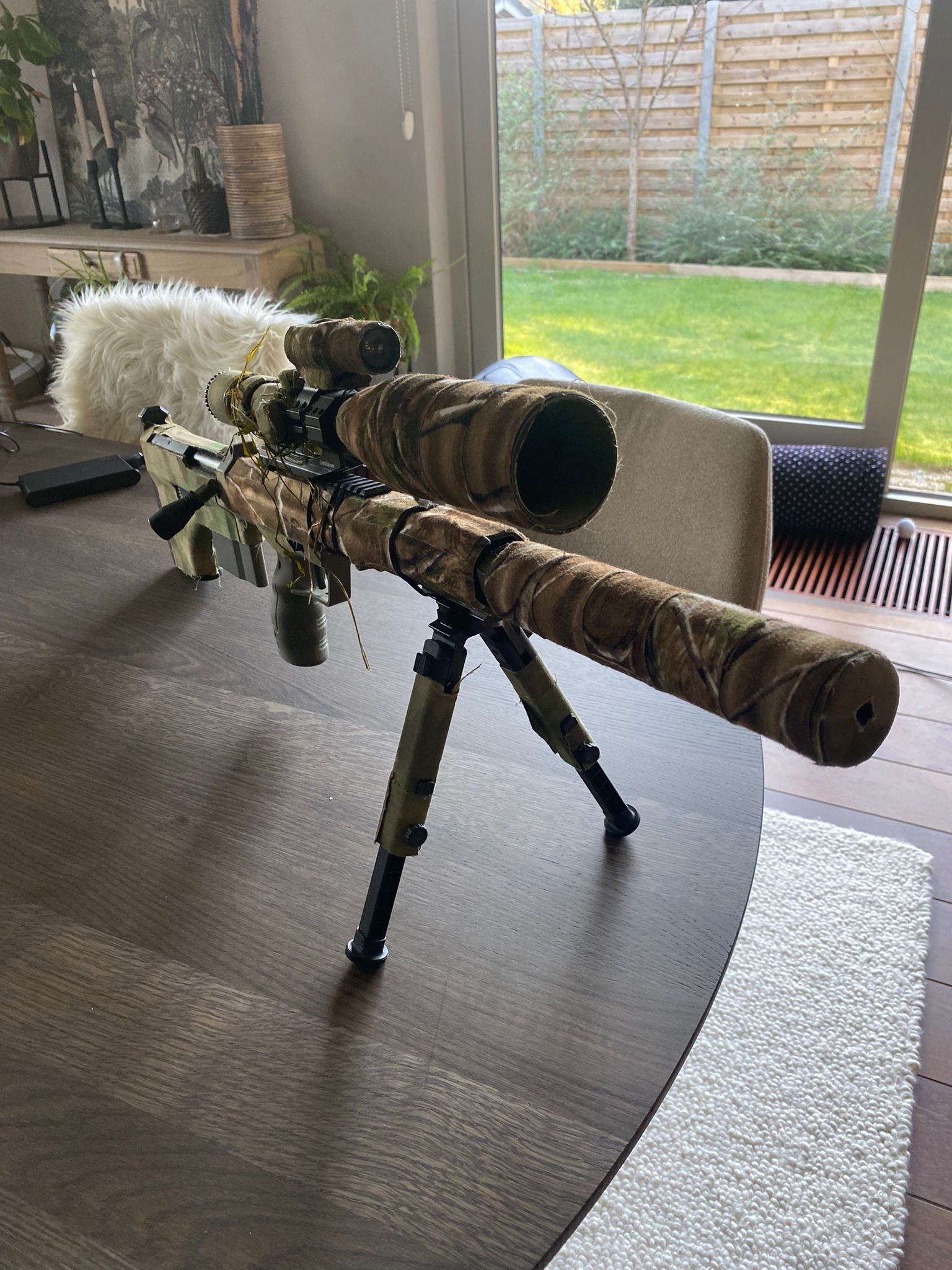 Srs A2 upgraded met vortex scope en scope cam - Airsoft Bazaar