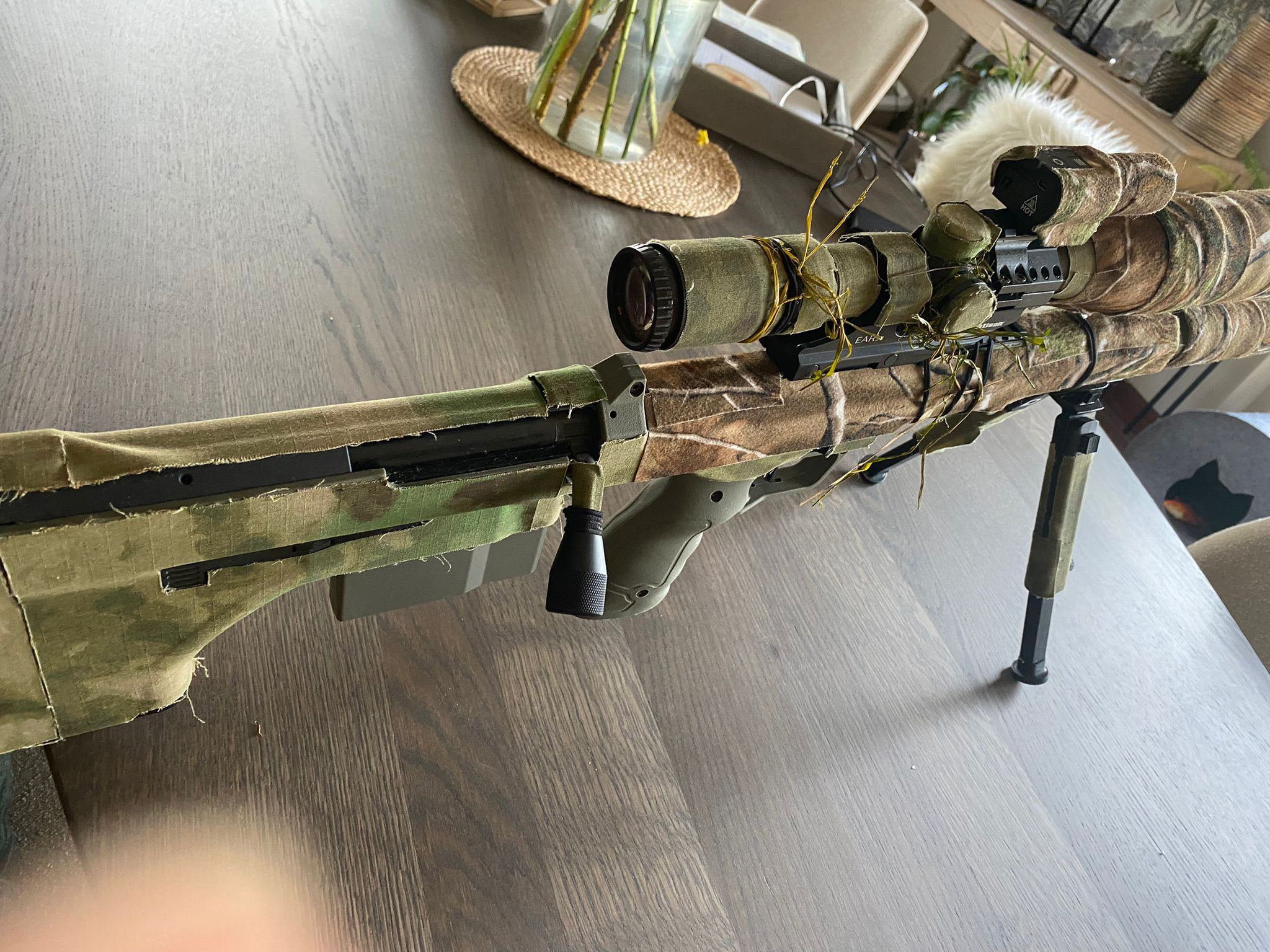 Srs A2 upgraded met vortex scope en scope cam - Airsoft Bazaar