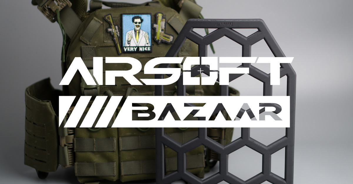 Ventilated Dummy Plate for Plate Carrier - Airsoft Bazaar