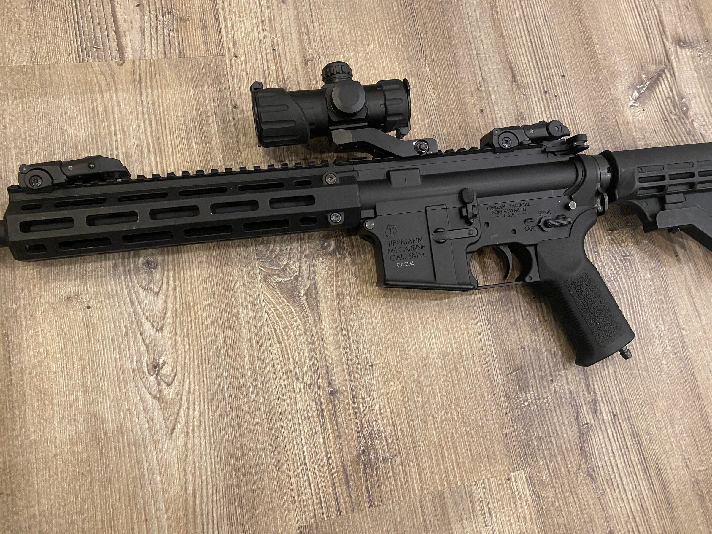 Tippmann M4 v2 Carbine + tank & reg - Airsoft Bazaar