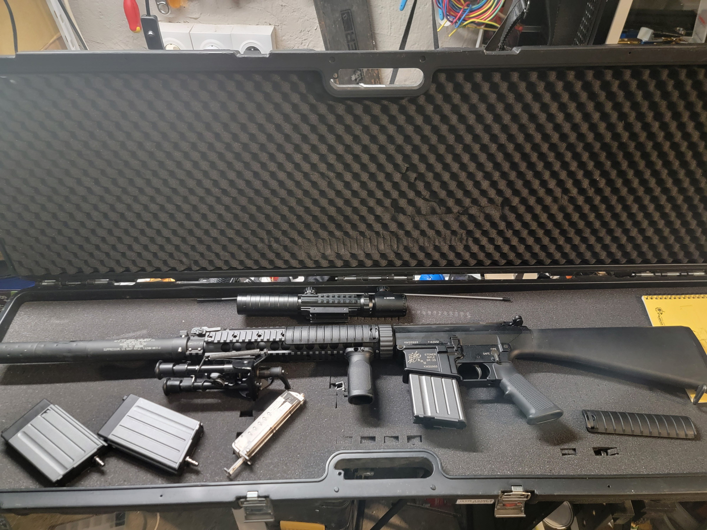 Sr25 Mark 11 mod 0 VFC deluxe - Airsoft Bazaar