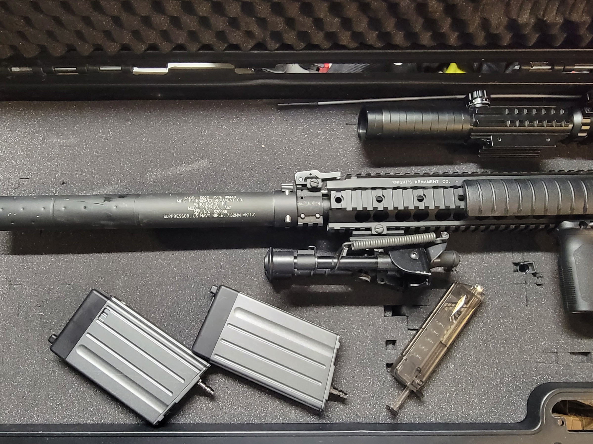 Sr25 Mark 11 mod 0 VFC deluxe - Airsoft Bazaar