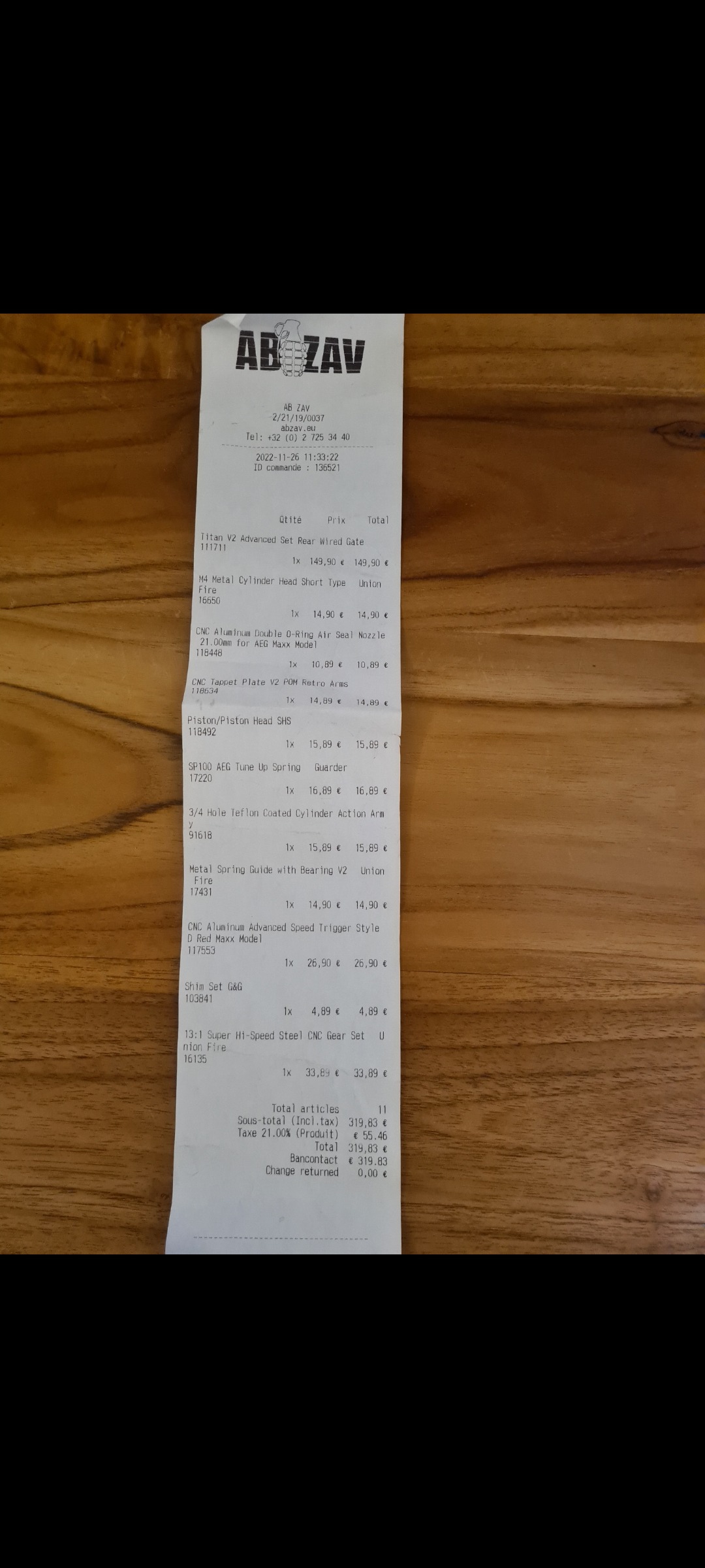 Full custom Arp 556 V2S + dye masker en extra's! - Airsoft Bazaar