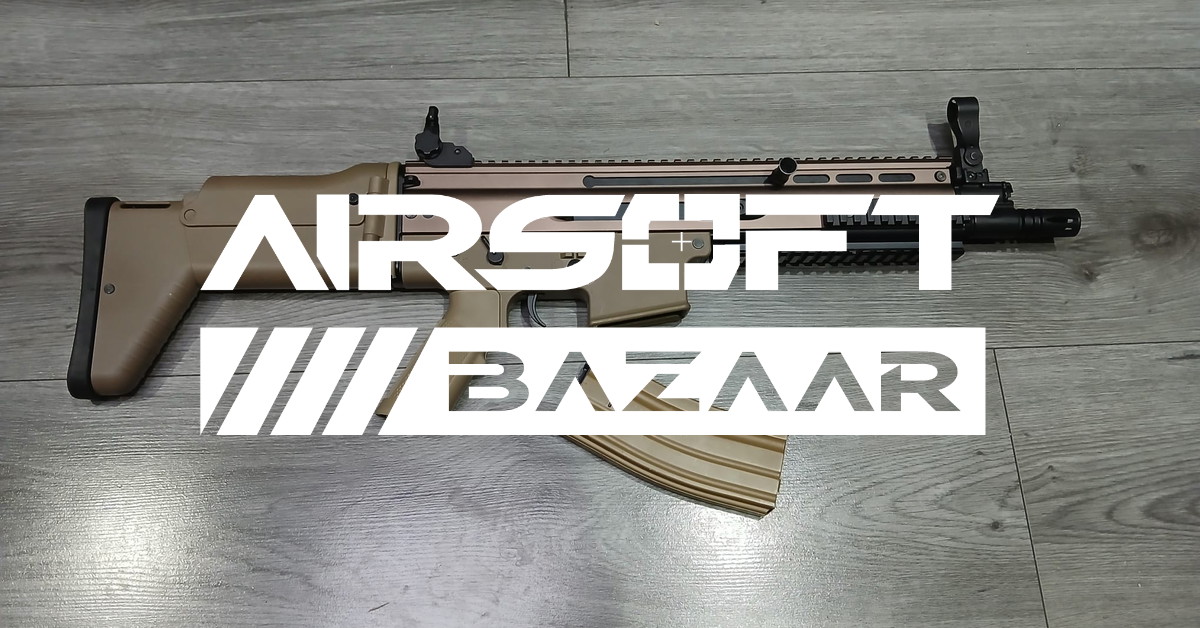 scar-L double bell. Defect, opknapper - Airsoft Bazaar