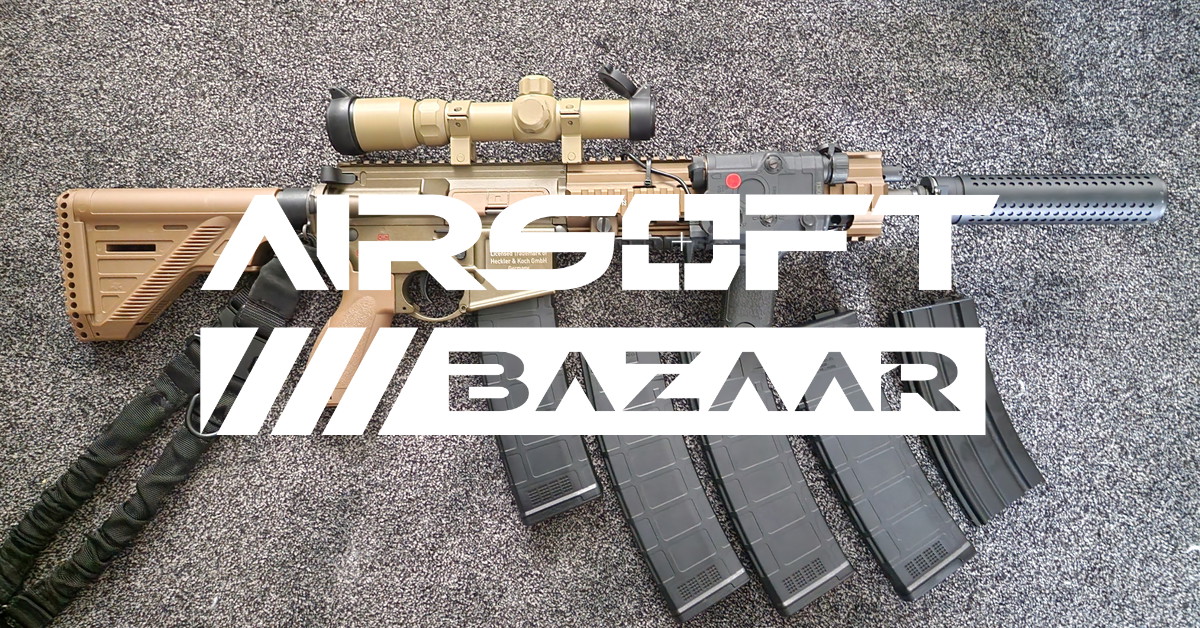 Heckler & Koch HK416 + Attachments - Airsoft Bazaar