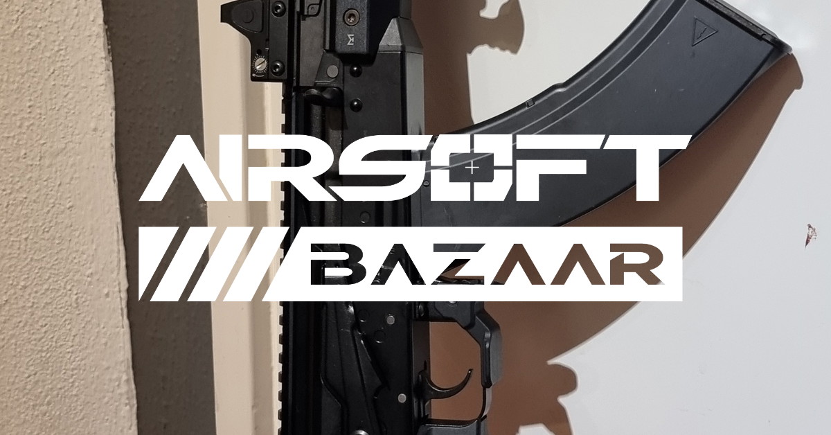 TM AKX, 3 mags, red dot, peq-box - Airsoft Bazaar