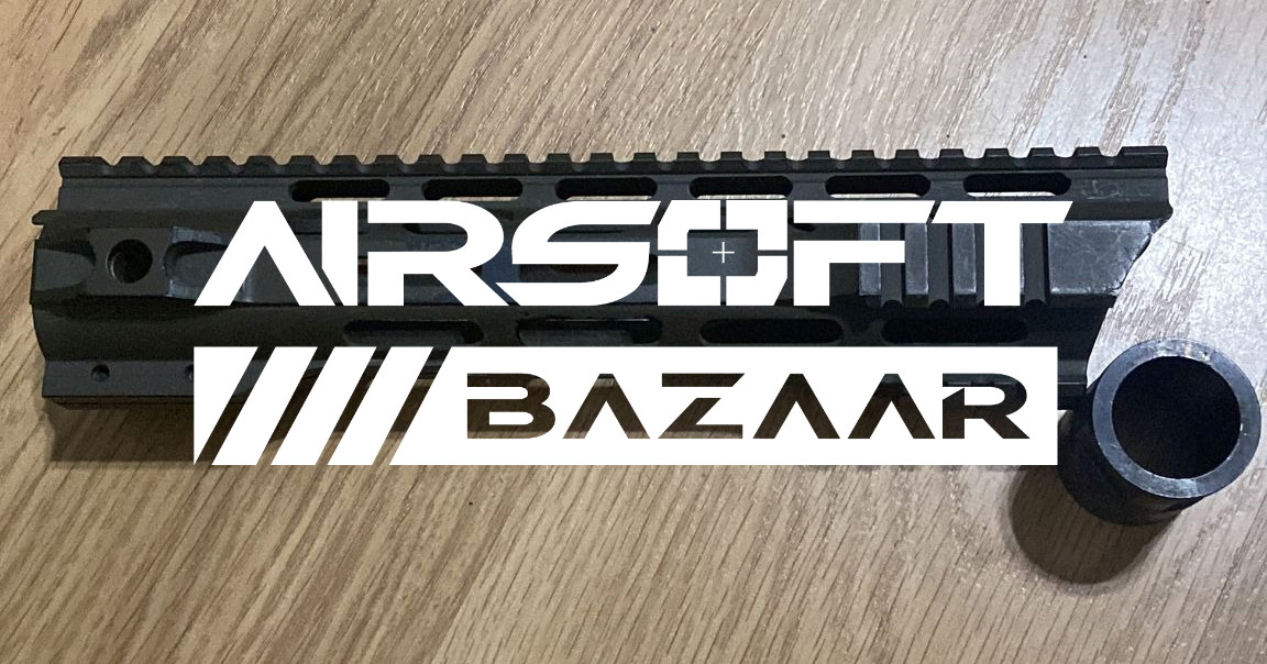 10 Inch Free Float Mlok M4/M16/AR15 Handguard (zwarte base, olive drab ...