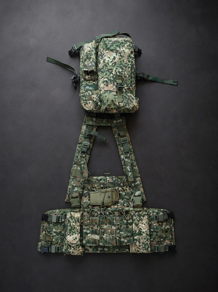 NFP Chest Rig Setup with Back Panel - Custom DIY Build - Airsoft Bazaar